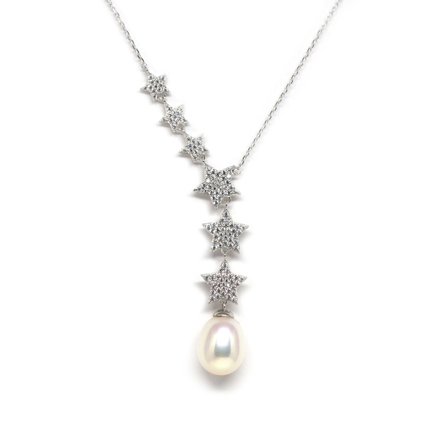 The Starry Night Pearl Necklace – Timeless Pearl