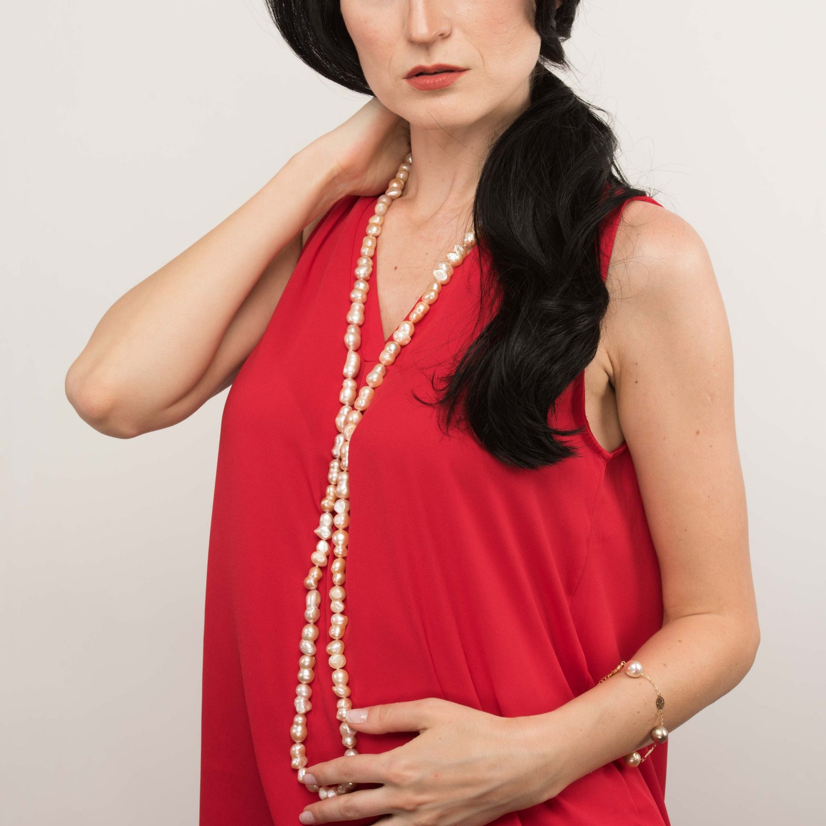 Endless Peanut Pearl Necklace – Timeless Pearl